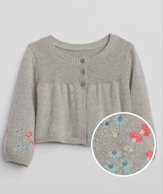 Baby gris Fashion Winter Keep  Warm Embroidered Sweater supplier