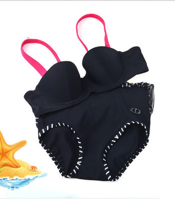 Fashion Three-piece Sexy Stripe Printed Swimsuit  Bikini supplier
