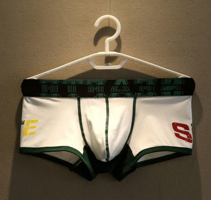 Men's Fashion  White  Boxer  Cotton Underwear supplier