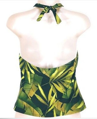 Women's Digital Printed Two-piece  V neck Swimwear supplier