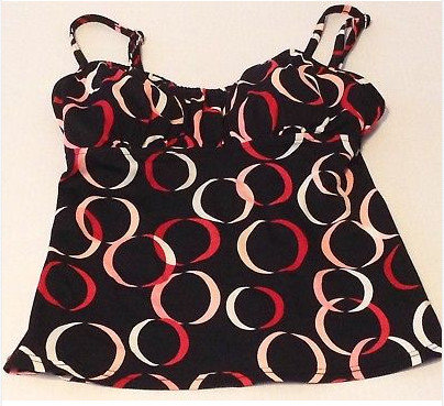 Fahion   Printing  Swimsuit Top For fat women supplier