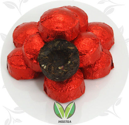 Chinese Special Ripe Mini Puer pu' er cake tea