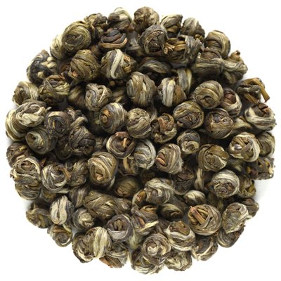 Hand-rolled Organic Jasmine white dragon pearl Longzhu Green Tea