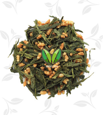 Factory direct Health Kanji Genmaicha Green Tea with Roastered Rice