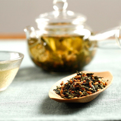 Factory direct Health Kanji Genmaicha Green Tea with Roastered Rice