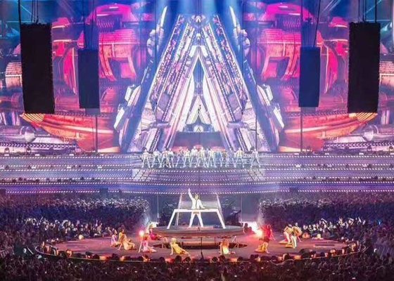 HD Indoor Rental LED Display MIR-3.91 High Refresh For Different Stage Event