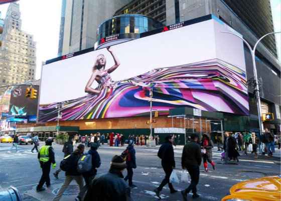 Outdoor High Brightness LED Screen Modular Design For Commercial Advertising