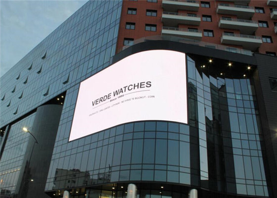 Special Wall Curved LED Screen P10 Outdoor Waterproof Energy Saving PCB Design
