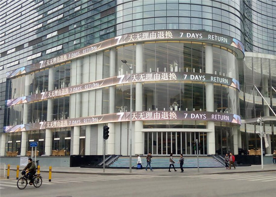 High Resolution Curved LED Screen P6 Super Bright With 6000 nits Brightness