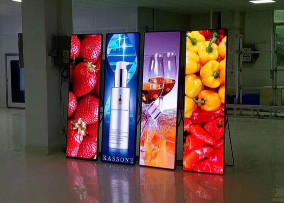 Ultra Thin P3 Outdoor LED Display , LED Poster Display For Chain Store