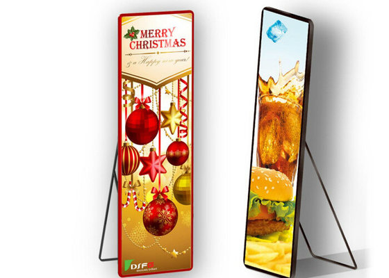 Indoor Advertising LED Display Screen / Media 2.5mm Poster LED Display