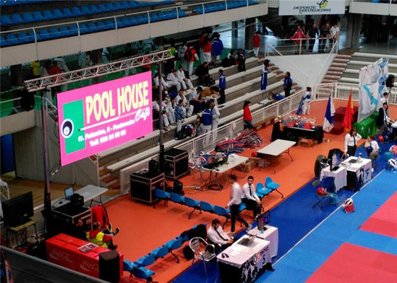 P3.91 Large LED Screen Hire , LED Commercial Advertising Display Screen For Sport Event