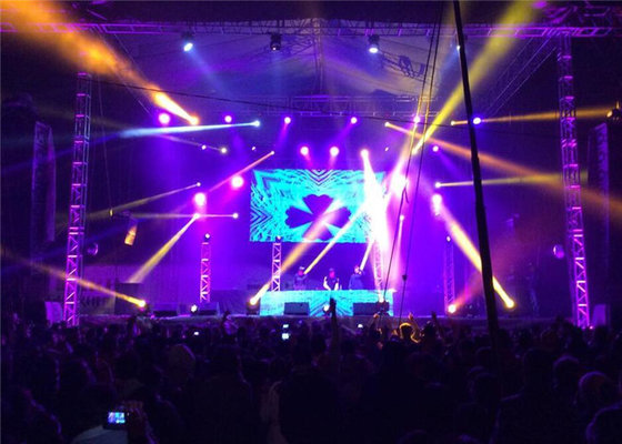 Super Bright Outdoor Rental LED Display Waterproof For Advertising / Sports