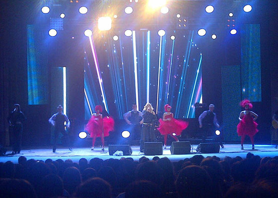 Easy Assembly Indoor LED Screen Rental , Pitch 2.97mm LED Stage Screen Rental