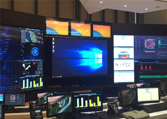 High Refresh P3 Indoor LED Display , LED Advertising Display Board For Monitoring Room