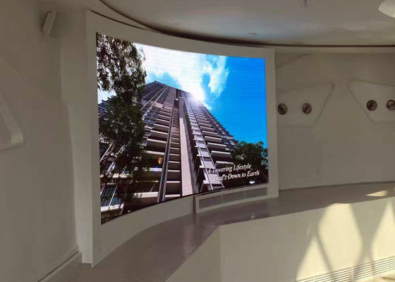 RGB Pitch 6mm Indoor Advertising LED Display High Brightness For Meeting Room