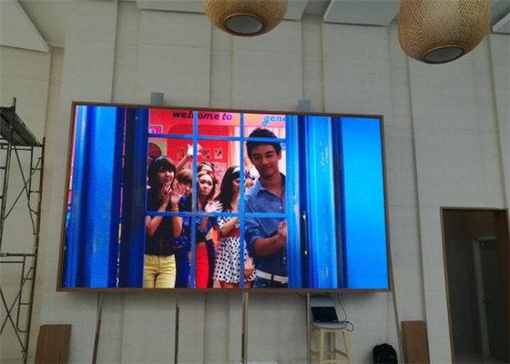 High Definition Indoor Advertising LED Display 1920HZ For Meeting Room