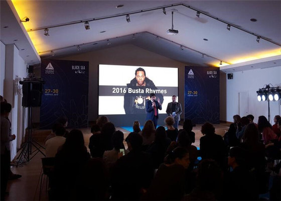 Super Bright Indoor Rental LED Display Wide Viewing Angle For Indoor Meeting