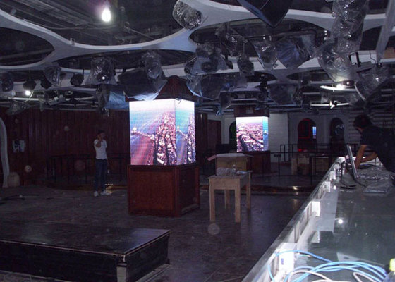 Pitch 6mm Indoor SMD LED Display Screen Full Color LED Module With MBI5124 IC