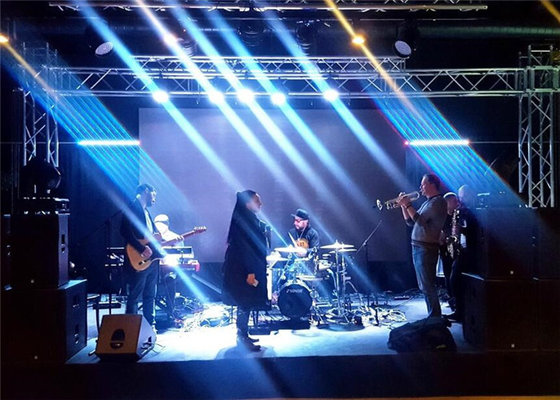Megagem LED Stage Display Screen , P4.81 Indoor Fixed LED Display With Die Casting Cabinet
