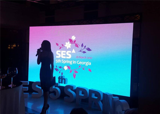 P5.95 Indoor Rental LED Display Screen Simply Structure For Public Places