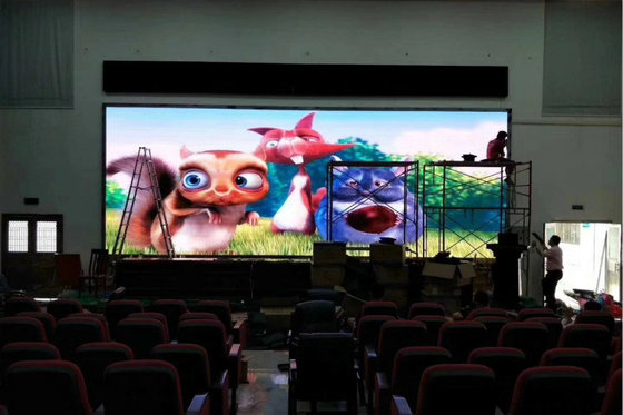 Seamless LED Video Wall Screen / P2.5 Stage LED Screen With Meanwell CE Power Supply