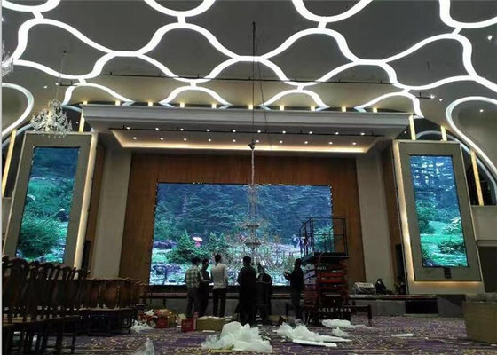 Indoor P3 HD Led Video Wall Unique PCB Design With Die Casting Aluminum Cabinet