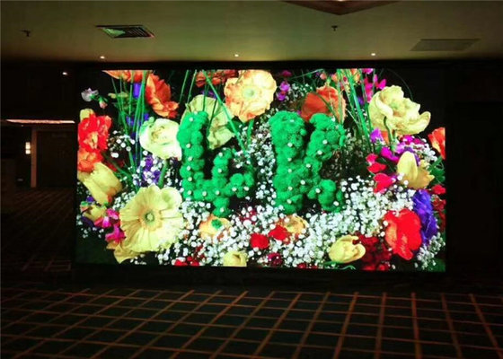 Front Service HD LED Video Wall P2.5 LED Display Screen Rental For Indoor Lobby