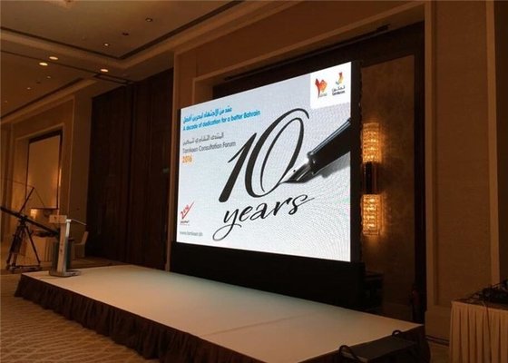 P2.5mm Wall Mounted LED Video Wall Screen Easy Install With High Refresh 1920hz