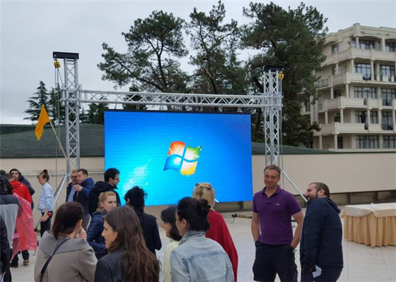 Easy Installation LED Stage Screen Rental / Big Screen Rental For Outdoor Event