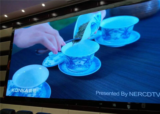 Popular P3 LED Video Wall Panels , Wall Mounted Front Service LED Display