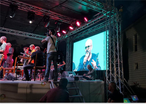 Outdoor Big Screen Rental / P6 Rental LED Display With Nationstar SMD3535