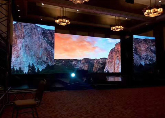 Nationstar SMD2121 Stage Background LED Screen P4.81 With 500*1000mm Die Casting Cabinet