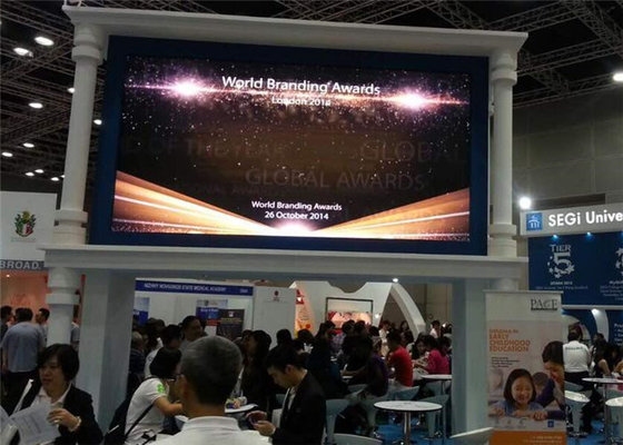 P3 Indoor HD SMD LED Display Easy Installation 1920HZ High Refresh For Exhibition