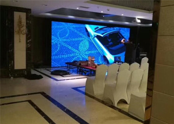 P3.91 1920HZ HD LED Video Wall / Indoor Rental LED Screen For Stage Background