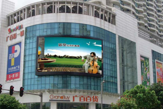 Full Color PH10 LED Mobile Billboard , Front Access LED Display With 320*320mm Module