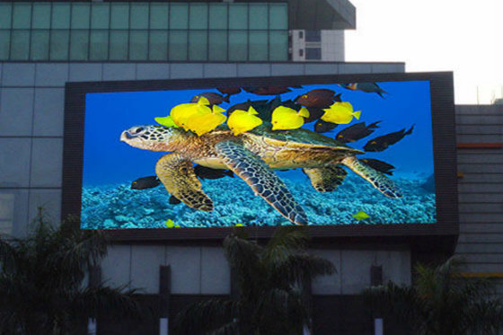 10mm Pixel Pitch Outdoor LED Billboard With Full Color SMD3535 Nationstar LED