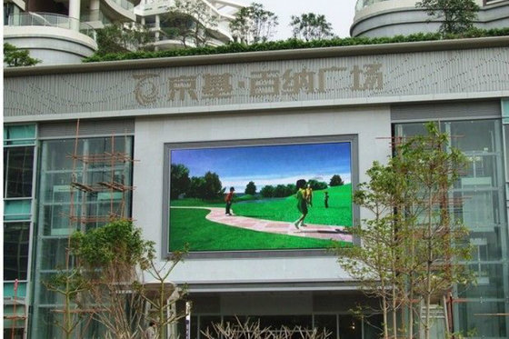 10mm Pixel Pitch Outdoor LED Billboard With Full Color SMD3535 Nationstar LED