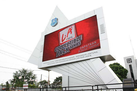 HD P4 Advertising Outdoor LED Billboard Full Color RGB Nationstar SMD1921 LED