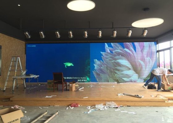 SMD P5 Indoor Front Service LED Display 1R1G1B Full Color With High Refresh Rate