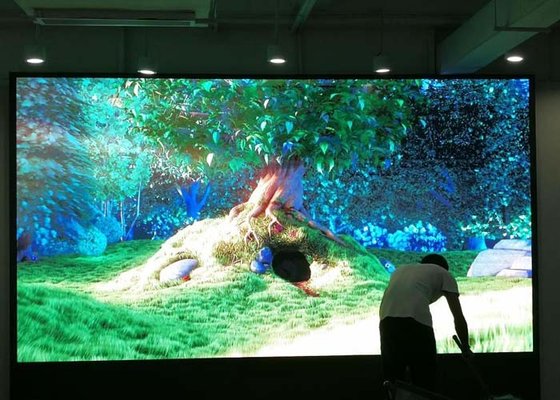 RGB Full Color Front Service LED Display P6 With Meanwell Power Supply