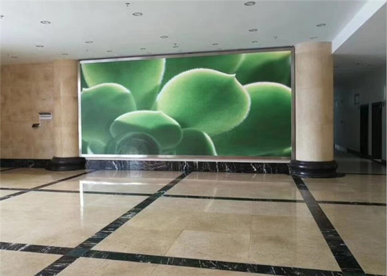 Stage Background P4 LED Video Wall , 1920hz Indoor Wall Mounted LED Display