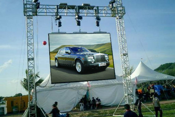 High Definition Outdoor Rental LED Display / P4 LED Screen 3840 Hz Refresh FCC Certified
