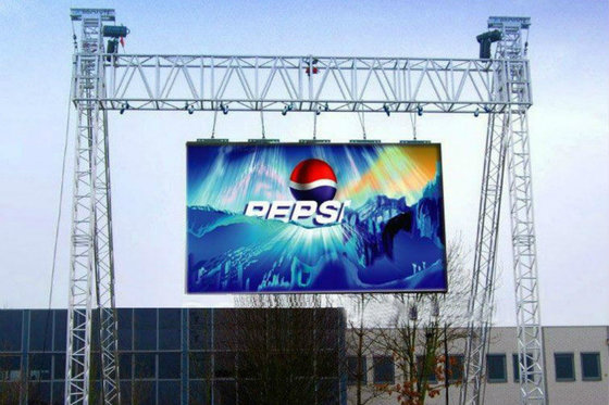 Multi Functional Outdoor LED Screen Hire , P5.95mm Large LED Screen Rental