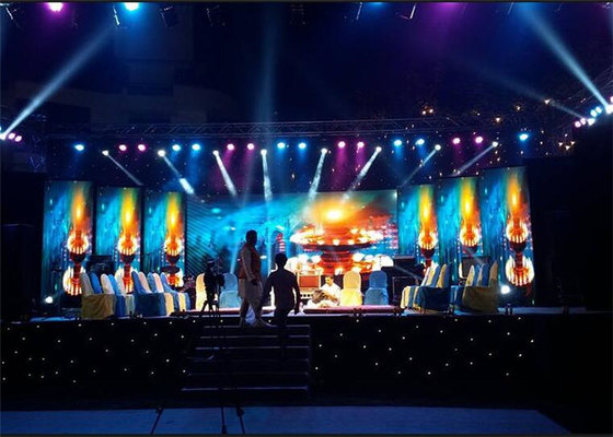 P5.95mm Outdoor SMD LED Display Rental Waterproof With High Refresh 5000 nits