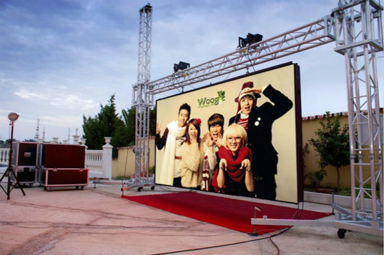 P6 SMD Outdoor LED Display 576x576mm Cabinet LED Video Display Board