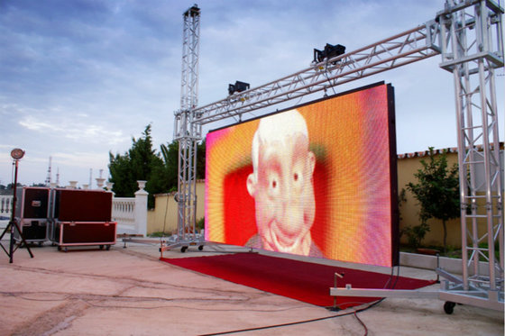 P6 SMD Outdoor LED Display 576x576mm Cabinet LED Video Display Board