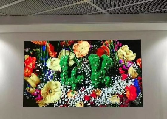 Wall mounted Small Pixel Pitch LED Display P1.56 With Front Service 3840hz Refresh