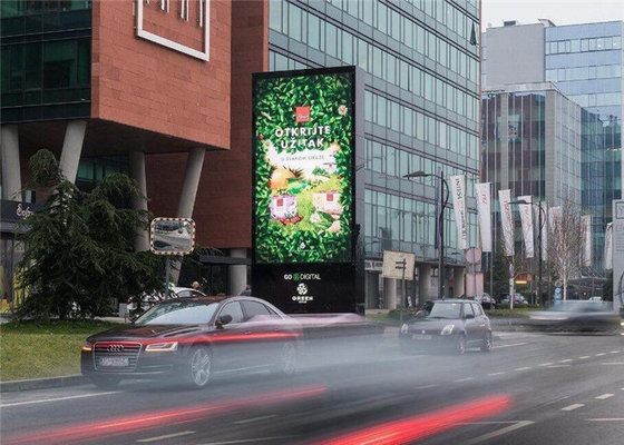 Waterproof Creative LED Screen Outdoor P6 Totem Standing LED Display