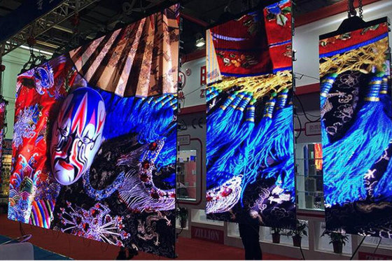 Light Weight Indoor Rental LED Display / High Brightness Hanging LED Screen P3.9 P4.8